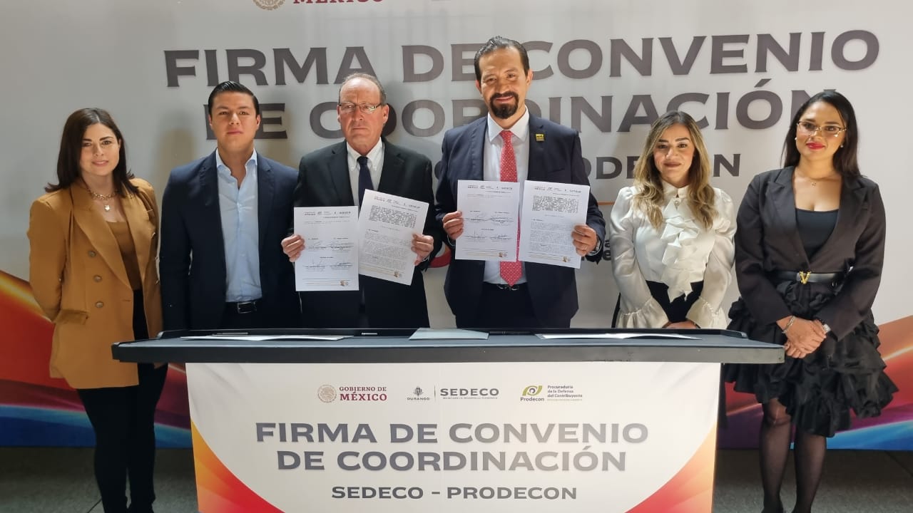 Prodecon firma convenio en Durango, ¿en qué beneficia a los ...