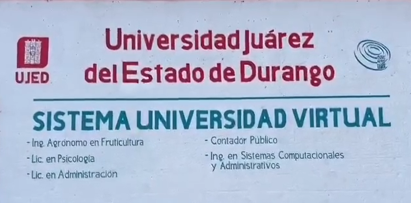 UJED virtual en Súchil, está lista para recibir alumnos | Notigram