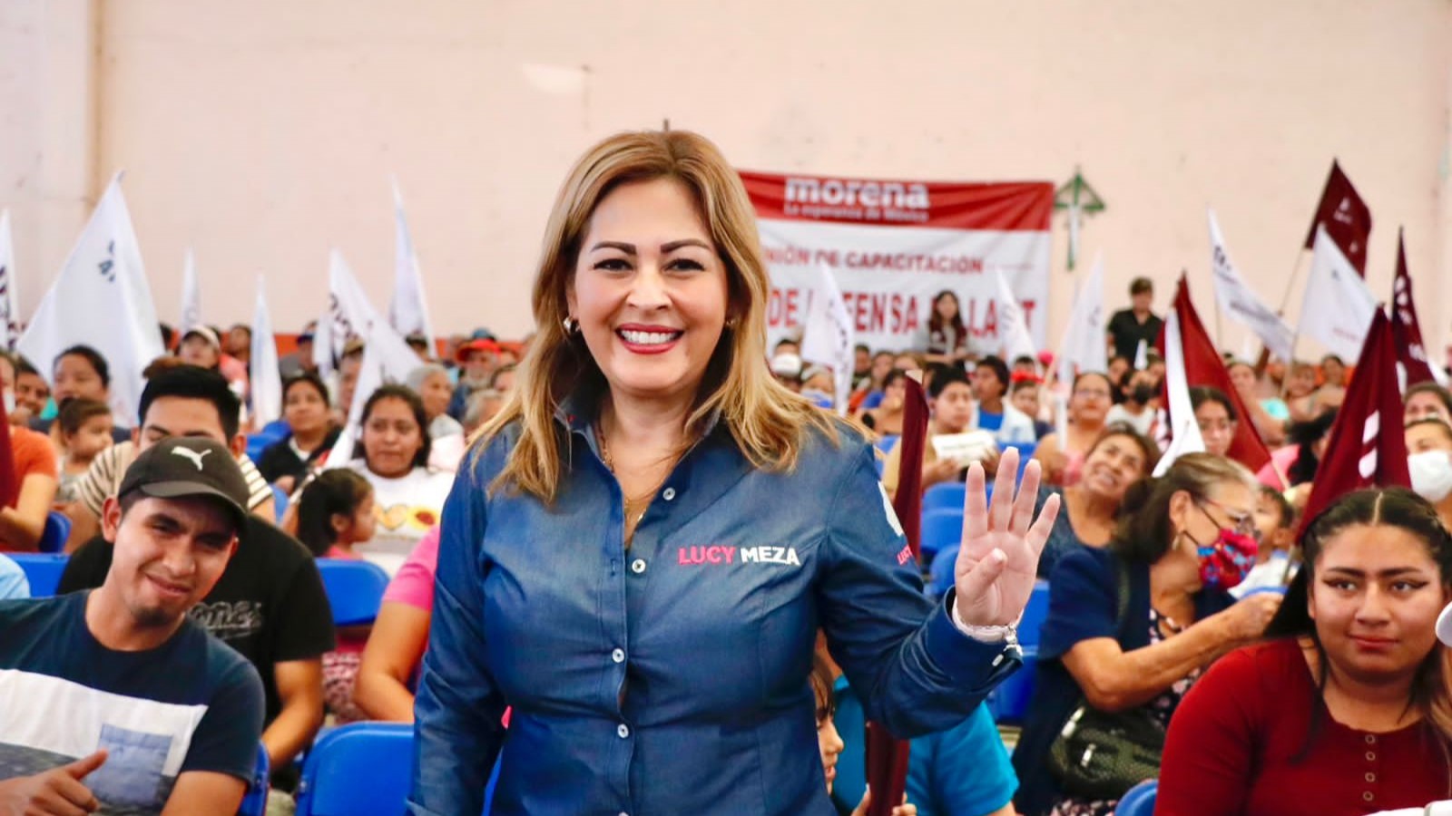 Lucy Meza se lanza contra Morena tras no ser incluida en la encuesta de Morelos | Notigram