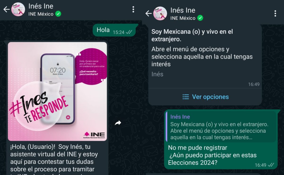 INE habilita número de WhatsApp para combatir 'fake news' en elecciones ...