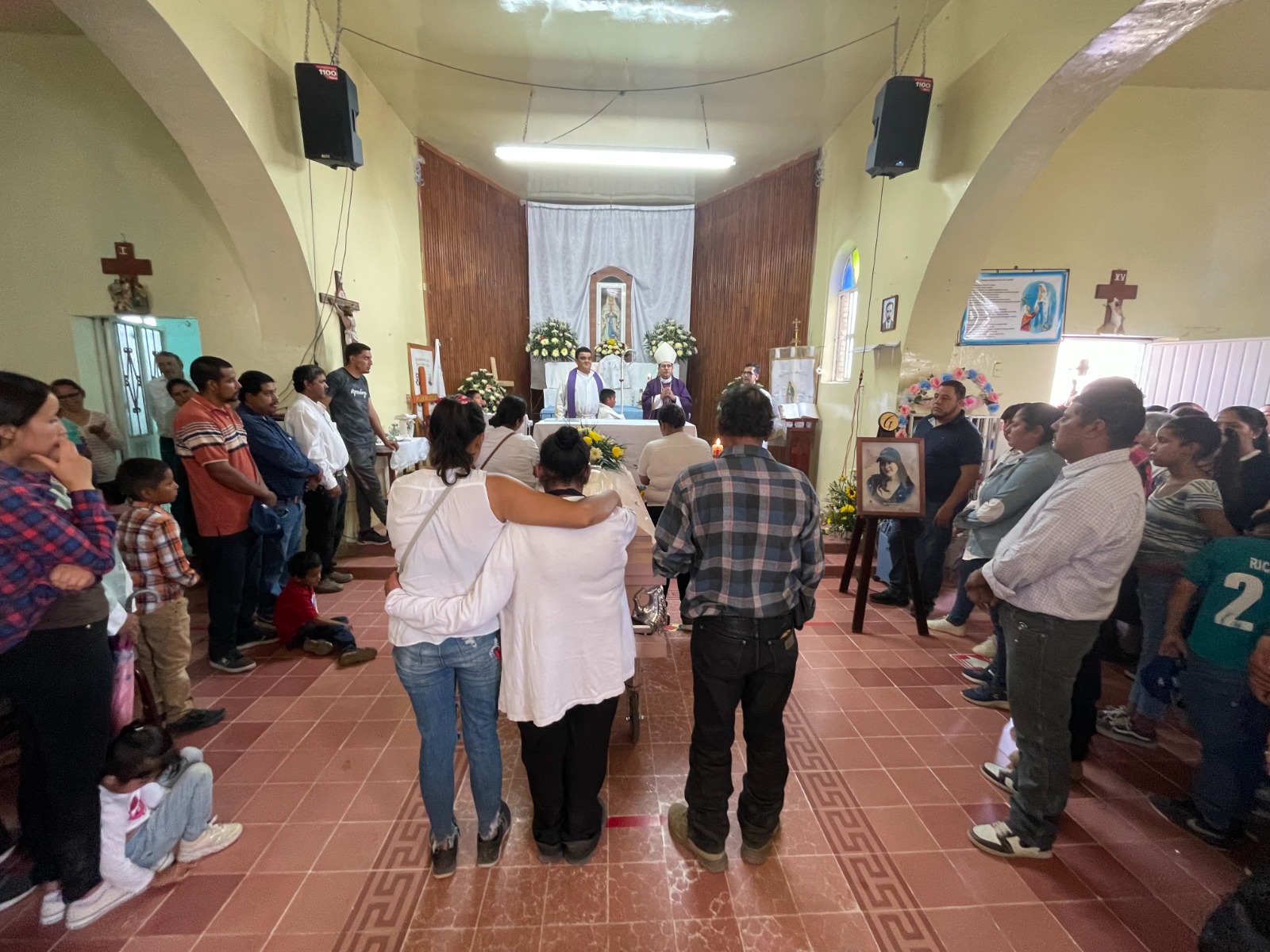 El Arzobispo de Durango ofició la misa de despedida para Liliana "N", víctima de feminicidio en ...