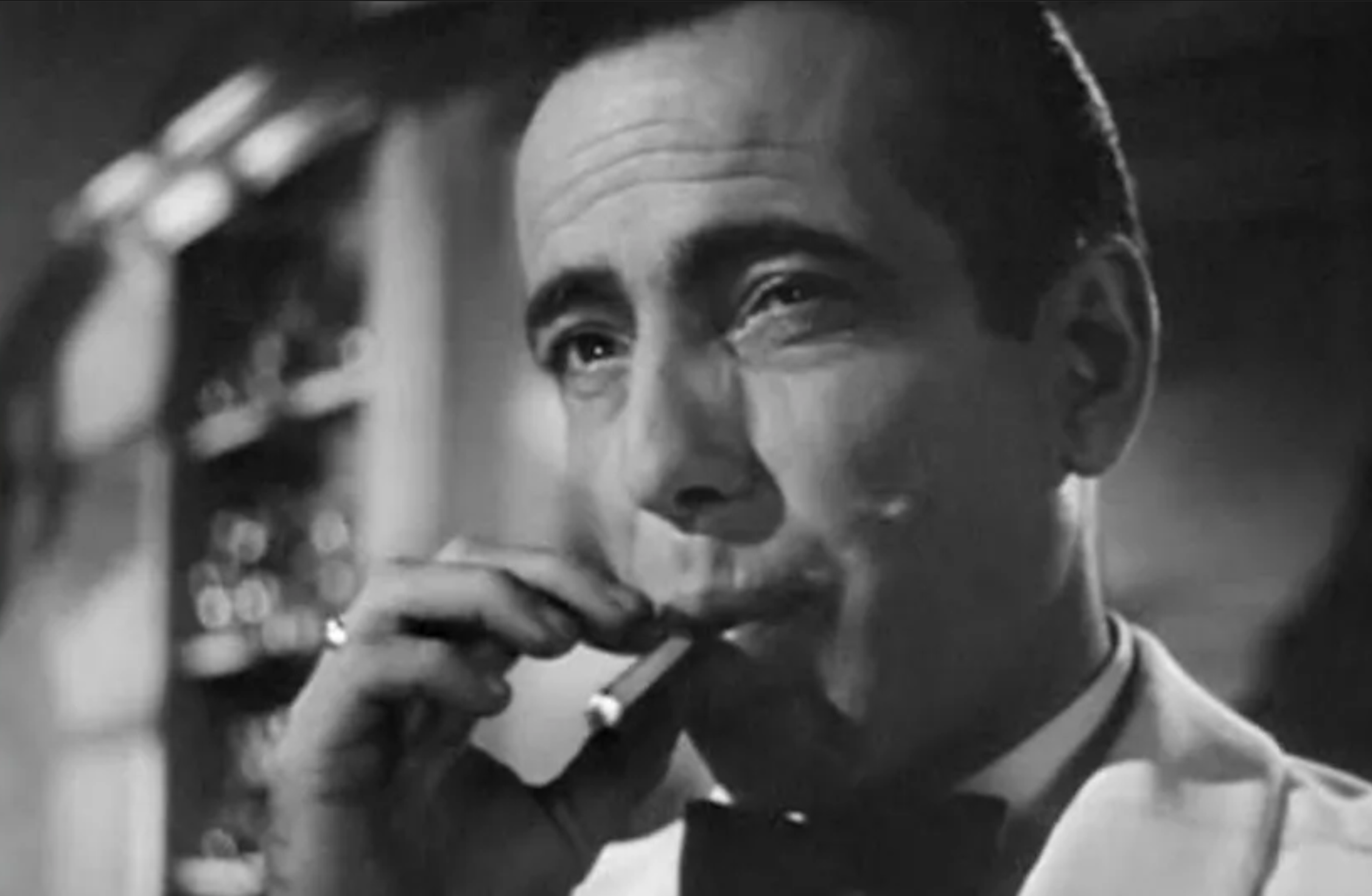 El icónico actor de Hollywood, Humphrey Bogart, es el tema principal ...