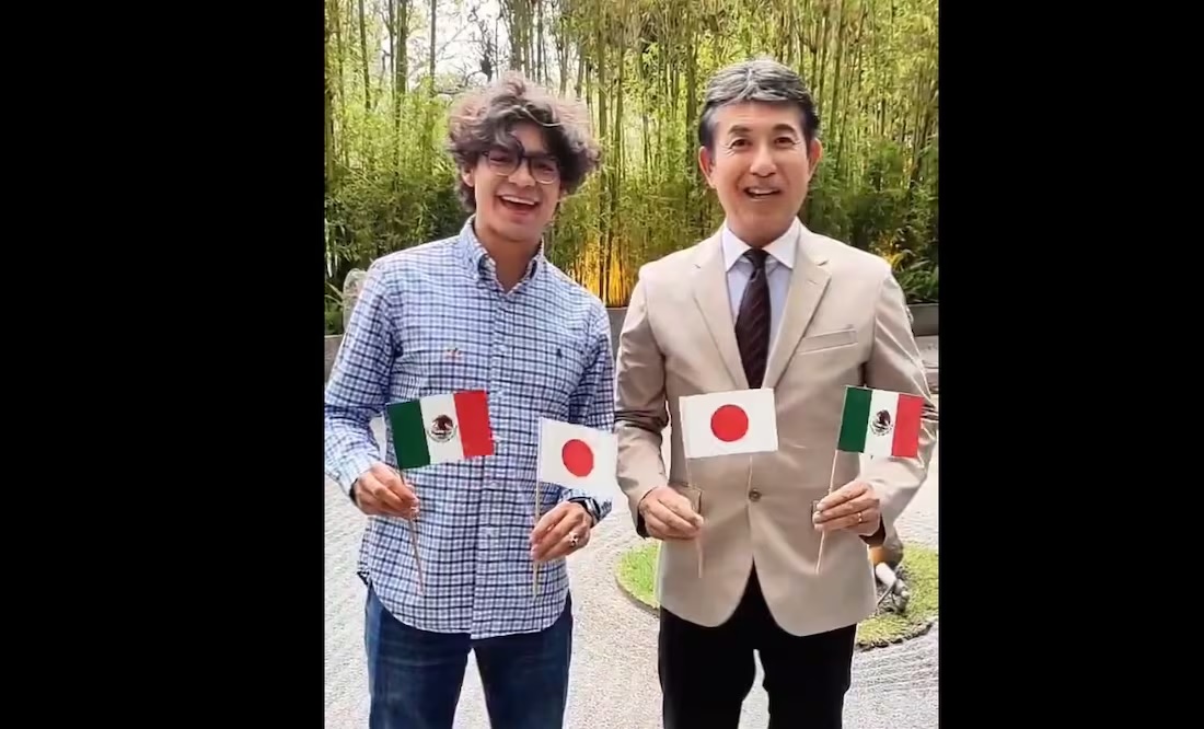 VIDEO: Embajador de Japón en México se impresiona con Iñaki Godoy ...
