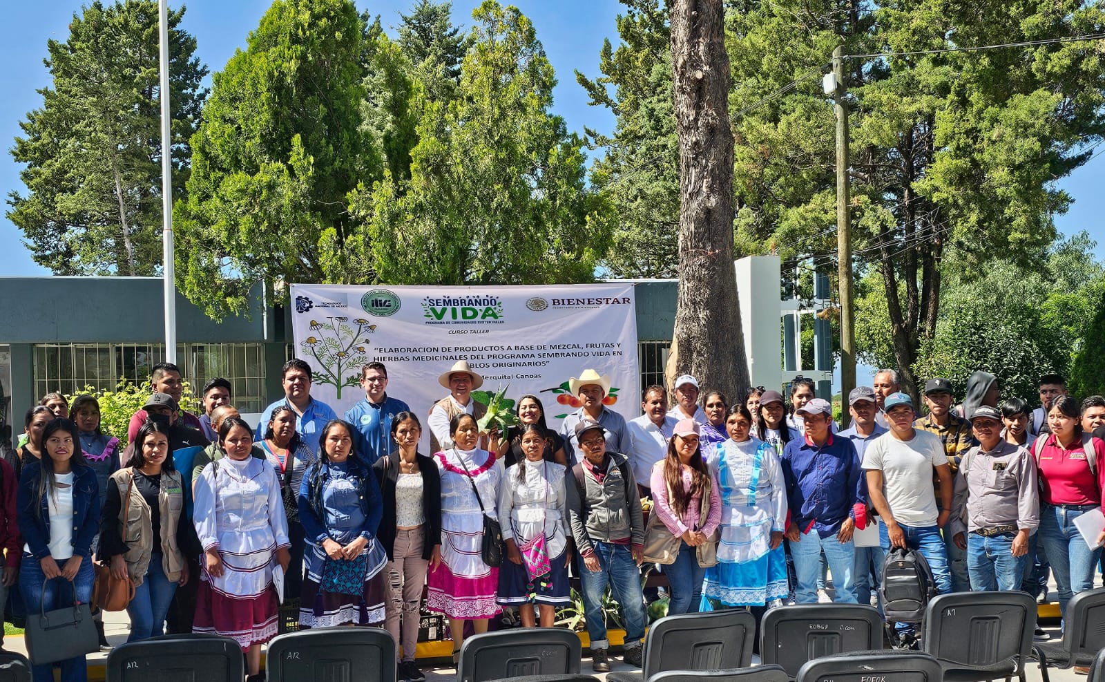 Indígenas del programa Sembrando Vida se capacitan en el Instituto Tecnológico del Valle del ...