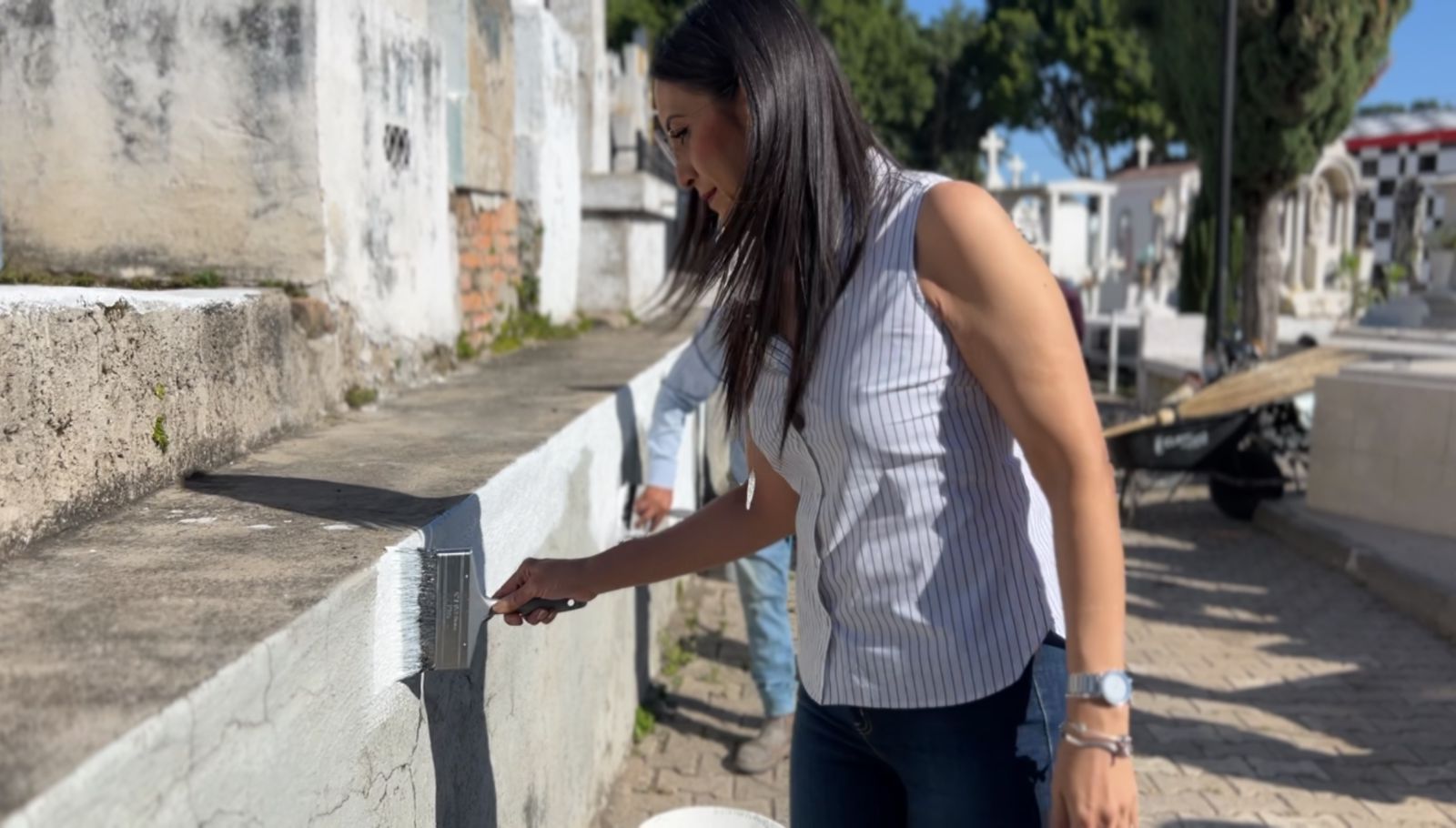 Presidenta de San Pedro Tlaquepaque Laura Imelda Pérez Segura realiza recorrido por cementerios ...
