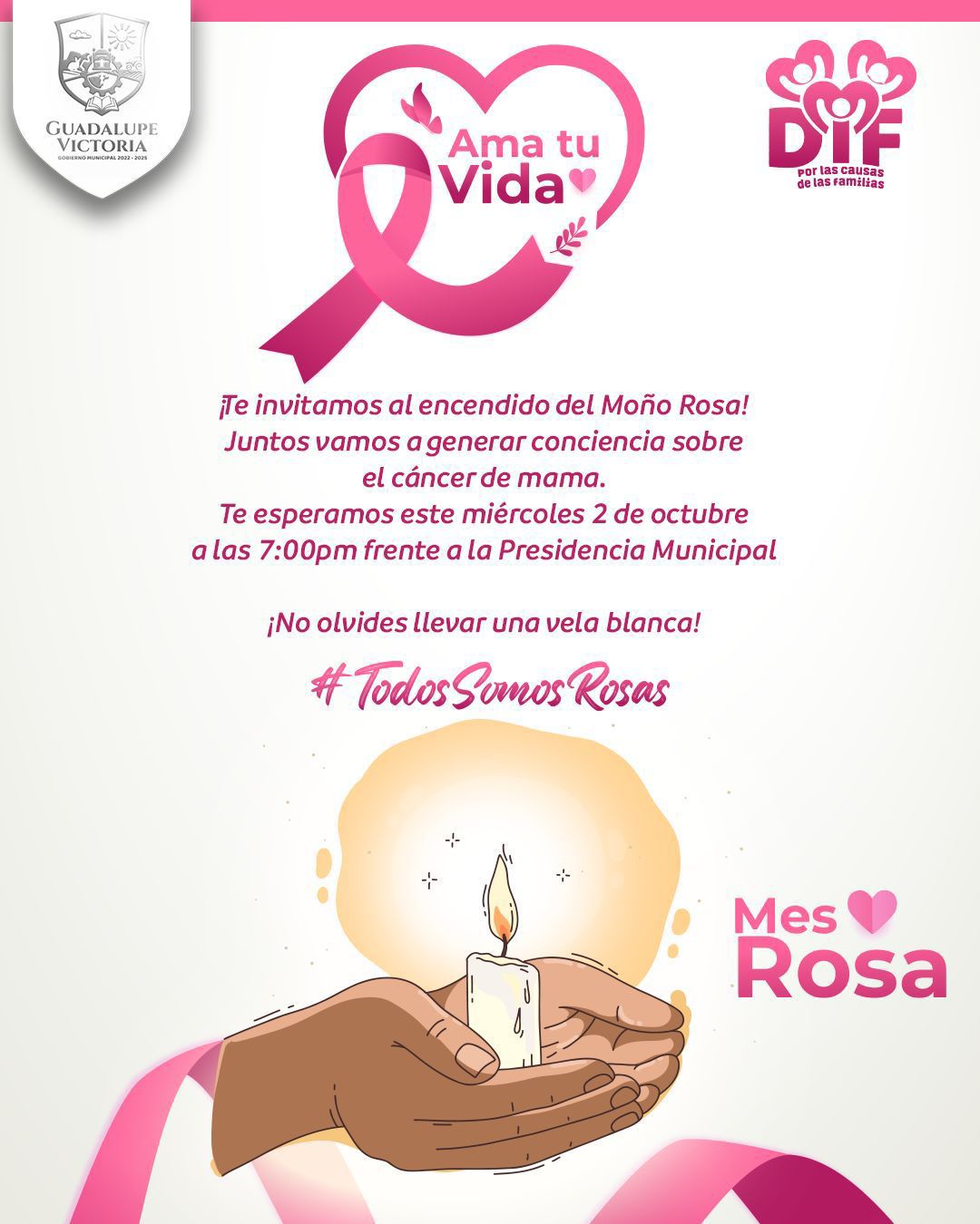 Presidencia municipal convoca a la ciudadanía al encendido del Moño ...