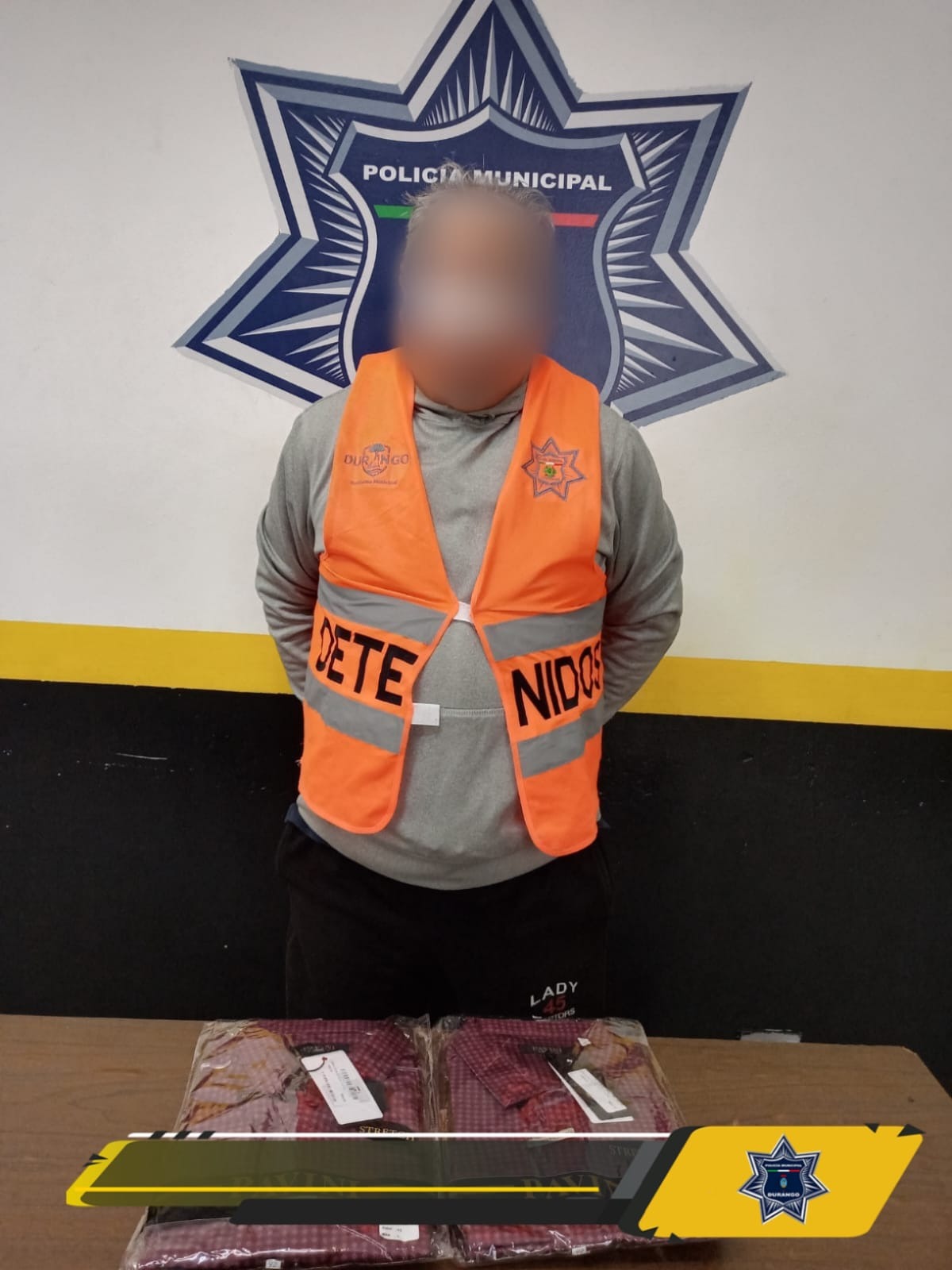 Robaba camisas cuando lo descubrieron y detuvieron | Notigram