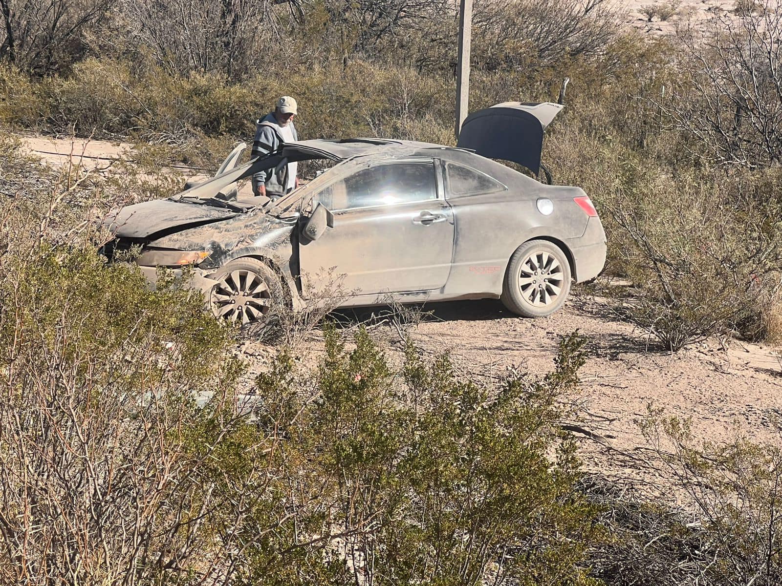 Otra volcadura en la carretera a Coyame | Notigram