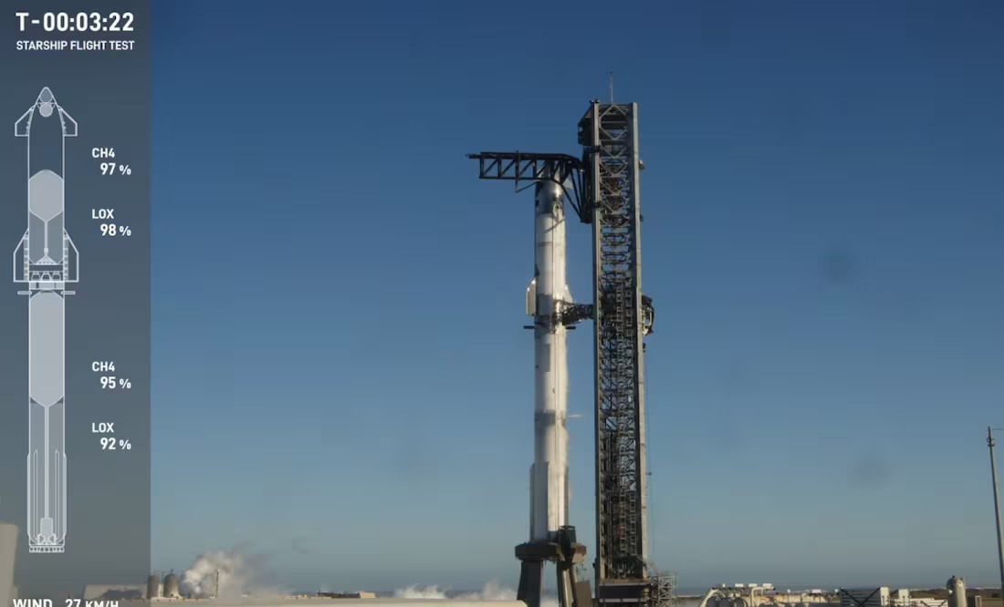 Starship de SpaceX se pierde tras despegue exitoso, pero el propulsor ...