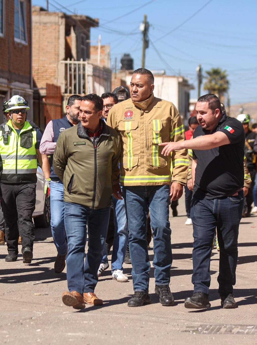 Autoridades municipales y estatales atienden emergencia tras explosión ...