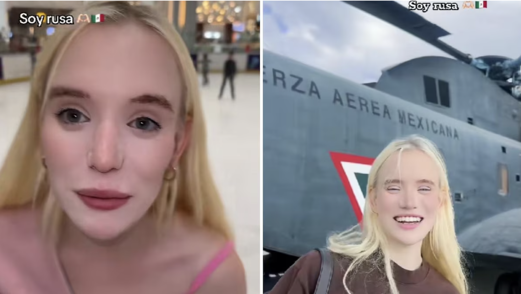 Una tiktoker rusa le pide la nacionalidad mexicana a Claudia Sheinbaum ...