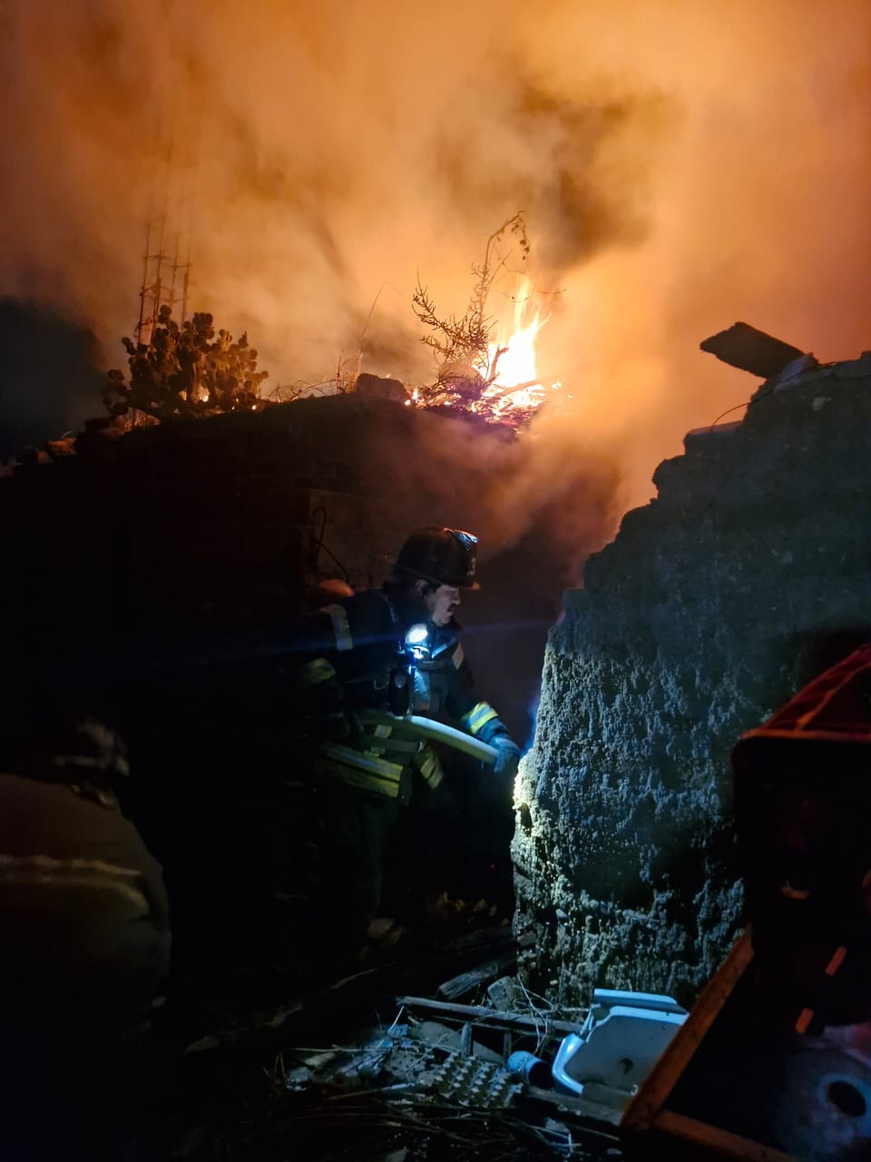 Se incendia hogar en el barrio del Conejo | Notigram