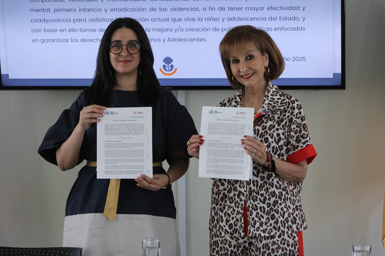 SIPINNA e IIEG firman convenio para fortalecer derechos de la niñez en Jalisco | Notigram