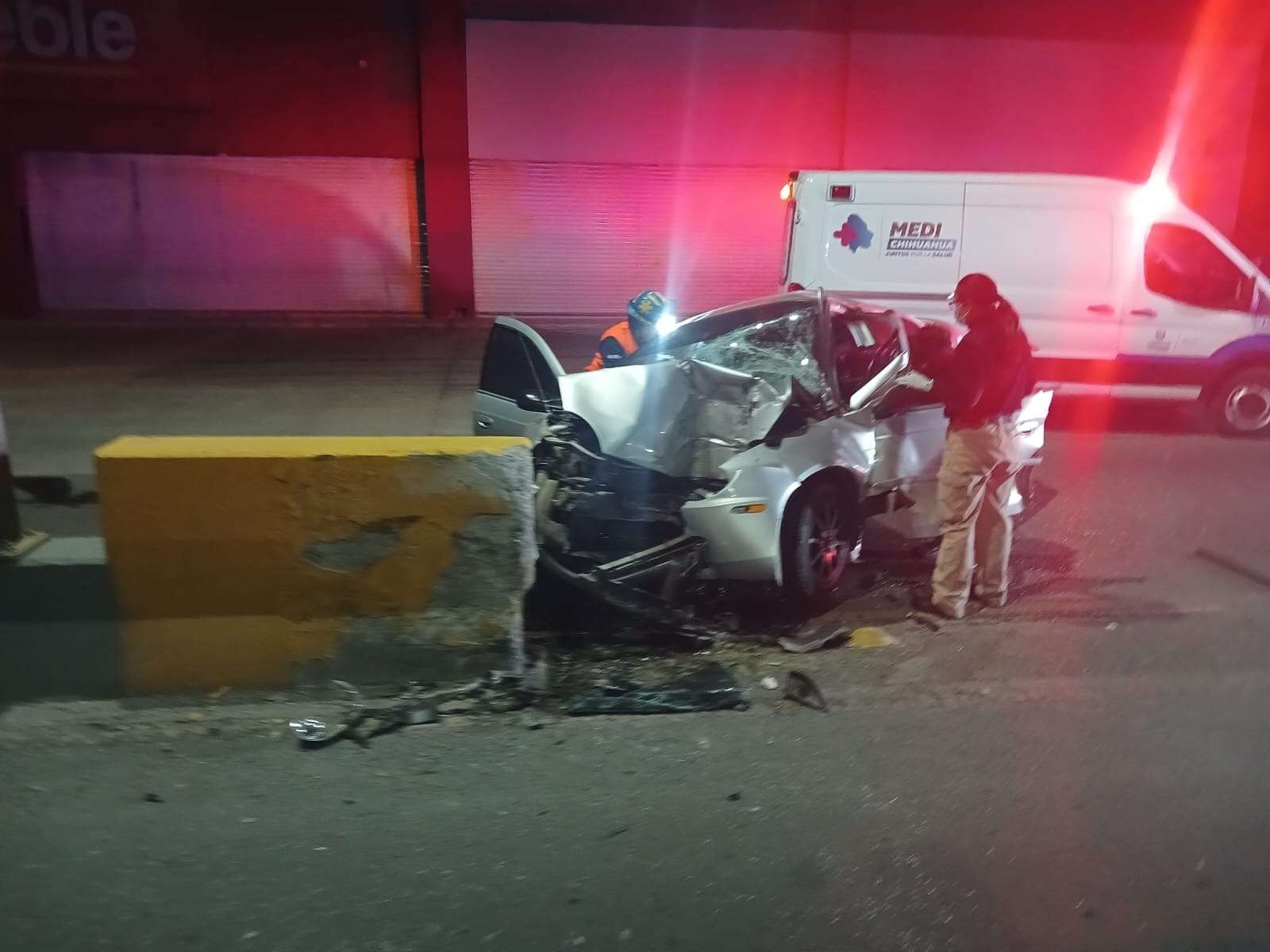Conductor Muere Tras Impactarse Contra Un Muro De Concreto Notigram