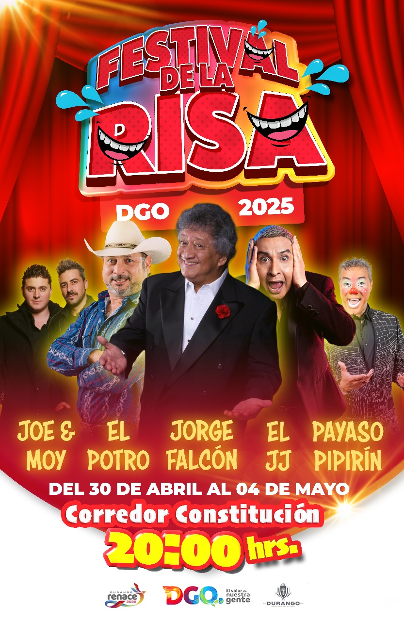 Durango se llena de humor y turistas con el Festival de la Risa 2025 | Notigram
