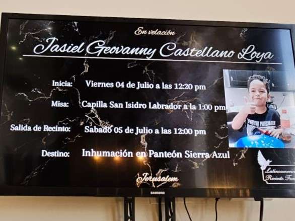 Despiden entre lágrimas a Jasiel Giovanni en caravana | Notigram